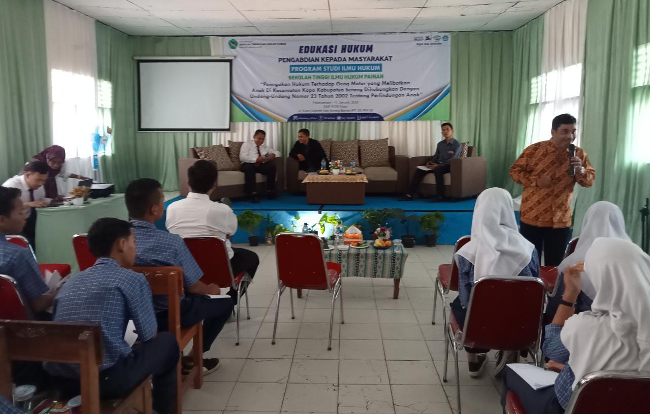 Dosen STIH Painen Berikan Edukasi Hukum ke Mahasiswa Hingga Masyarakat ...