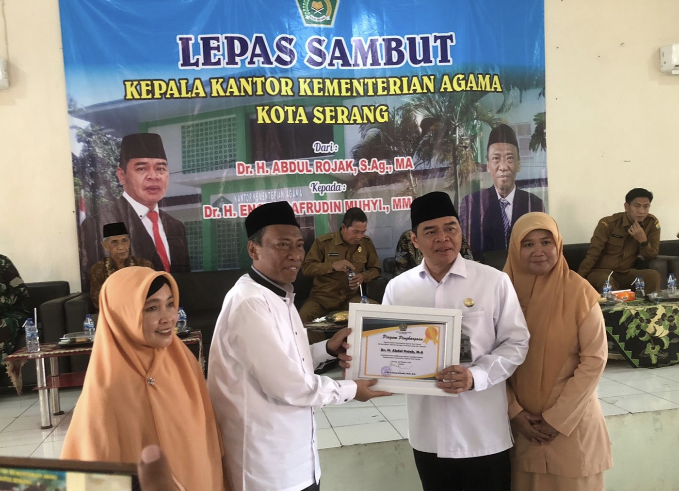 Encep Safrudin Resmi Menjabat Kepala Kantor Kemenag Kota Serang ...